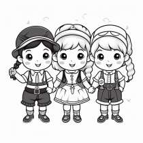Oktoberfest download free coloring pages and templates for kids!